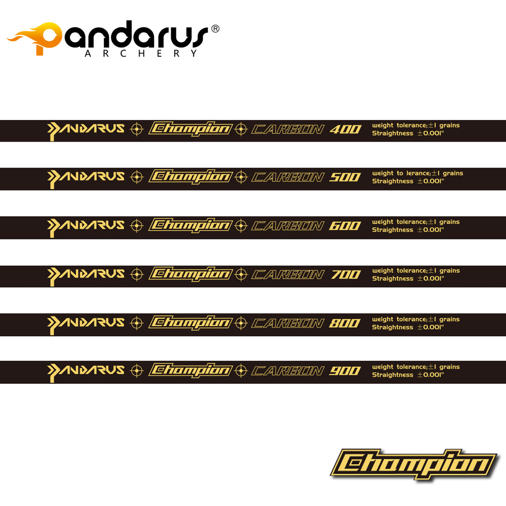 Pandarus Champion Target Arrow Shaft Only - topointarchery