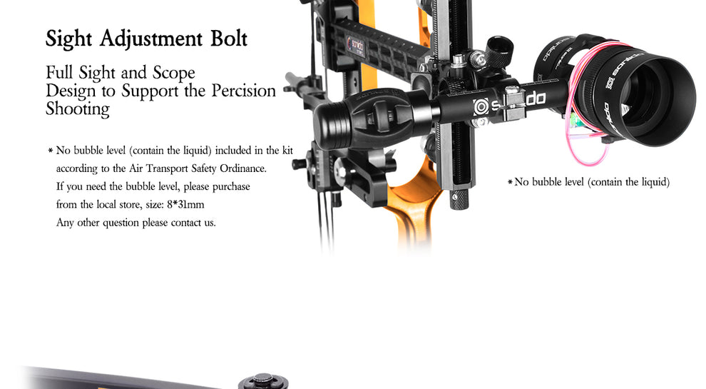 Sanlida Hero X10 Target Compound Bow Kit – topointarchery