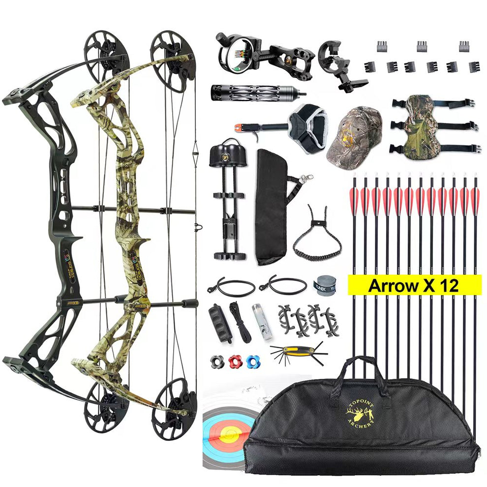 Sanlida Dragon X8 Compound Bow RTS - topointarchery